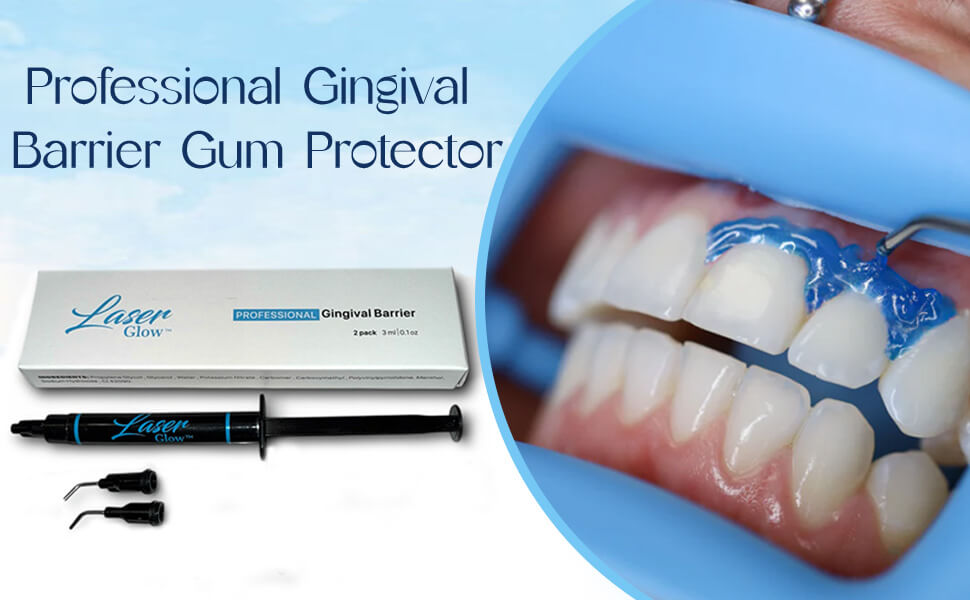 Gingival Barrier Gel for Teeth Whitening | LaserGlow